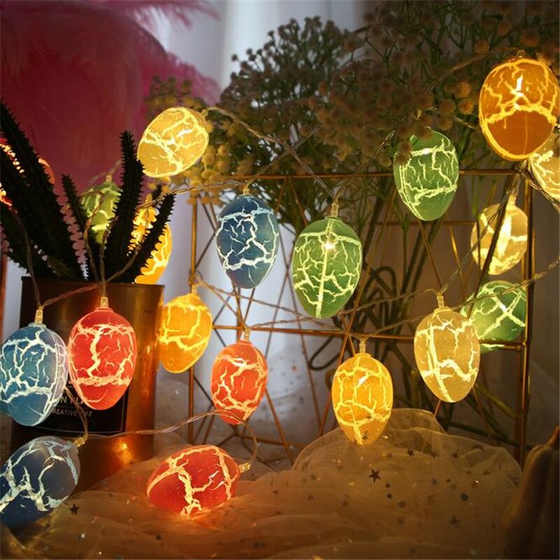 LED Crack Egg Light String LED Strip Battery Power... – Grandado