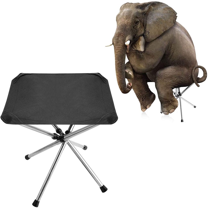 Stainless Steel Folding Bench Outdoor Portable Ret... – Grandado