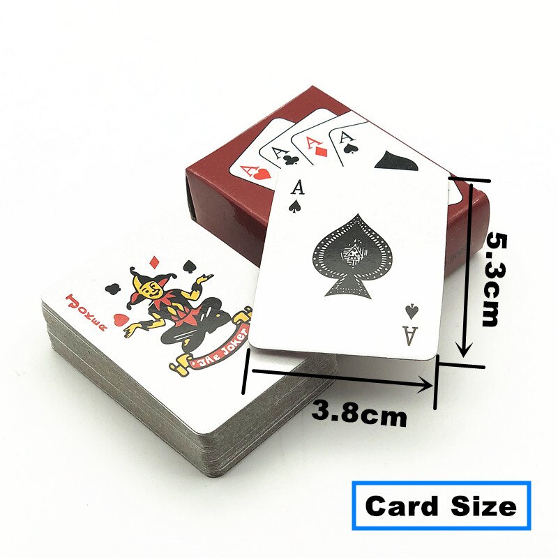 Lovely Mini Poker Cards Small Playing Card Board G... – Grandado