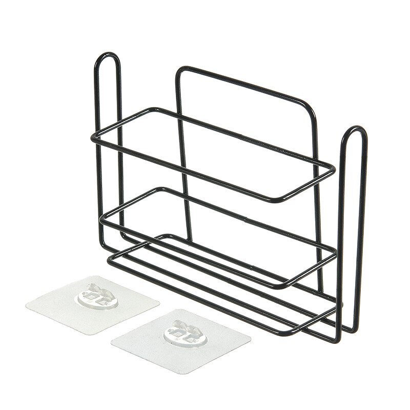 Kitchen Plastic Wrap Storage Rack Iron Art Refrige... – Grandado