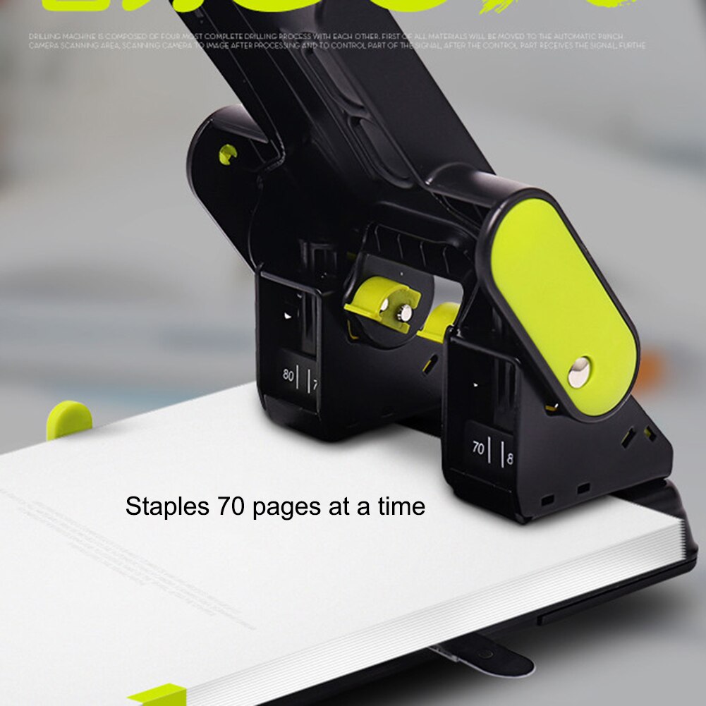 Metal Heavy Duty 2 Holes Puncher Cutter Hand Paper... – Vicedeal