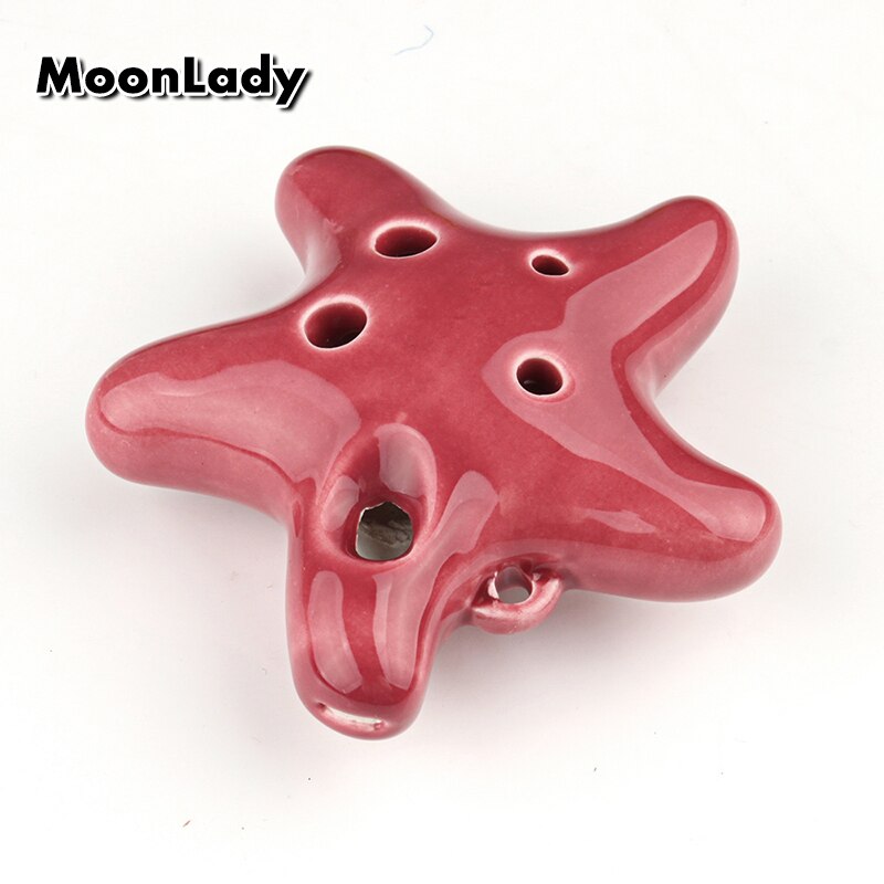4 Colors Ocarina 6 Hole Small Starfish Ocarina Alt... – Vicedeal