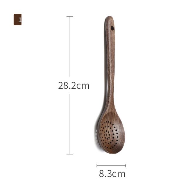 Black Walnut Spoon Cooking Hand Polished Pan With ... – Vicedeal