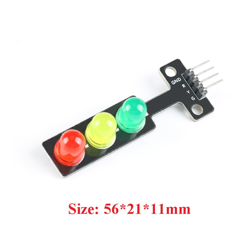 5pcs LED traffic light module Size 56*21*11mm Red ... – Vicedeal