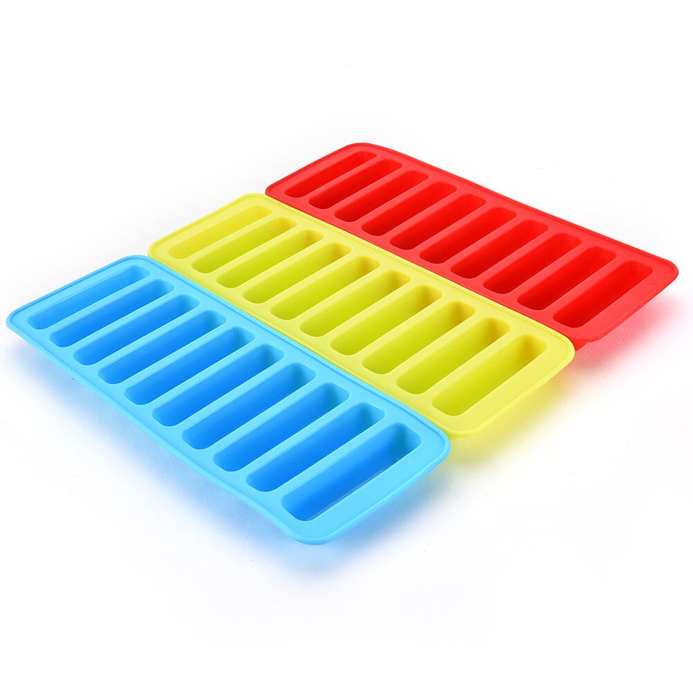 10 gitter silikone fryse isterning isterning bakke... – Vicedeal