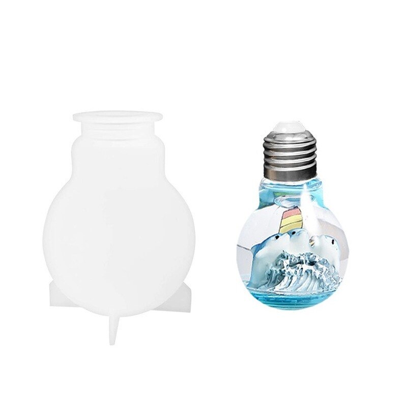 Moldes de silicona para bombilla de luz, decoració... – Grandado