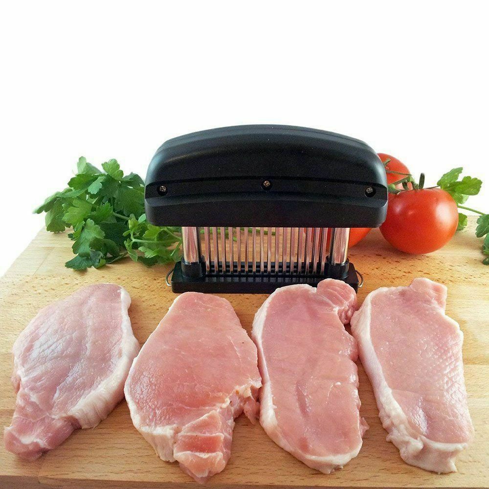 Cooking Tools 48 Blades Needle Meat Tenderizer Stainless Steel Knife ...