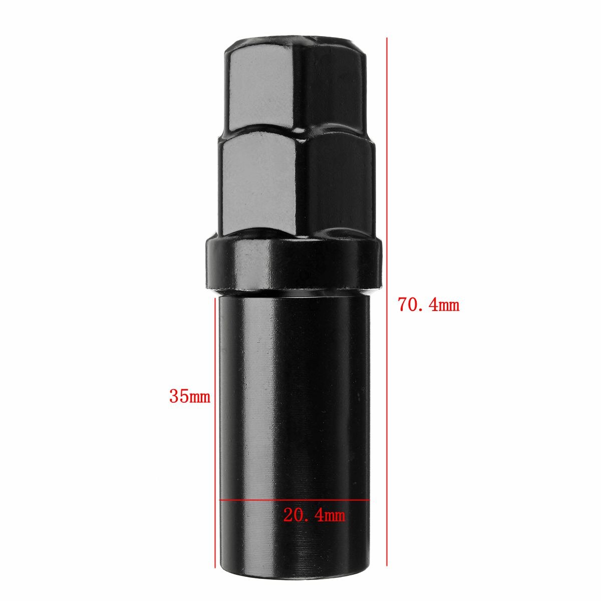 7 Sided Spline Driver Wheel Tuner Lug Nut Key Lock... – Grandado