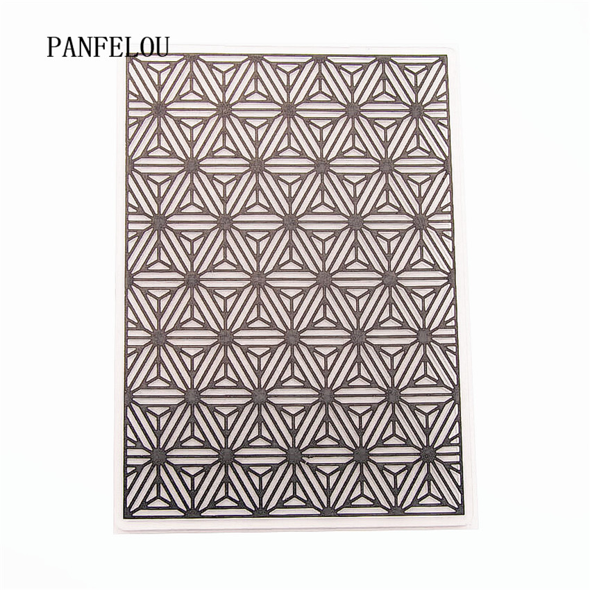 PANFELOU 10.5x14.8 Six-pointed star Embossing fold... – Vicedeal