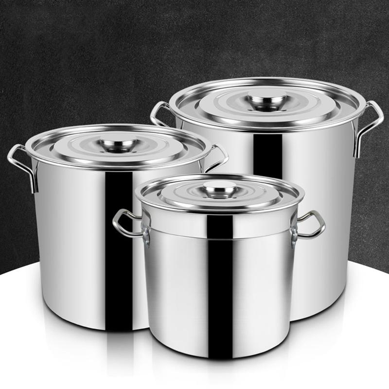 Stainless Steel Thick Stockpot Large Capacity Soup... – Vicedeal