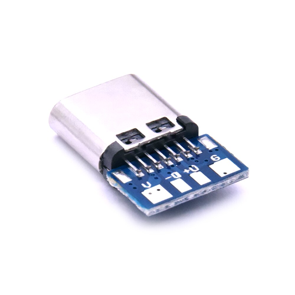 Conector Micro USB 2,0 tipo C de 5 piezas, receptá... – Grandado