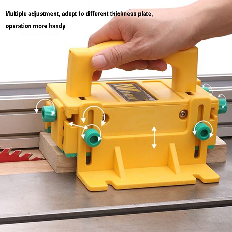 3D Safety Wood Push Handle Push Table Saw Slot Adj... – Vicedeal