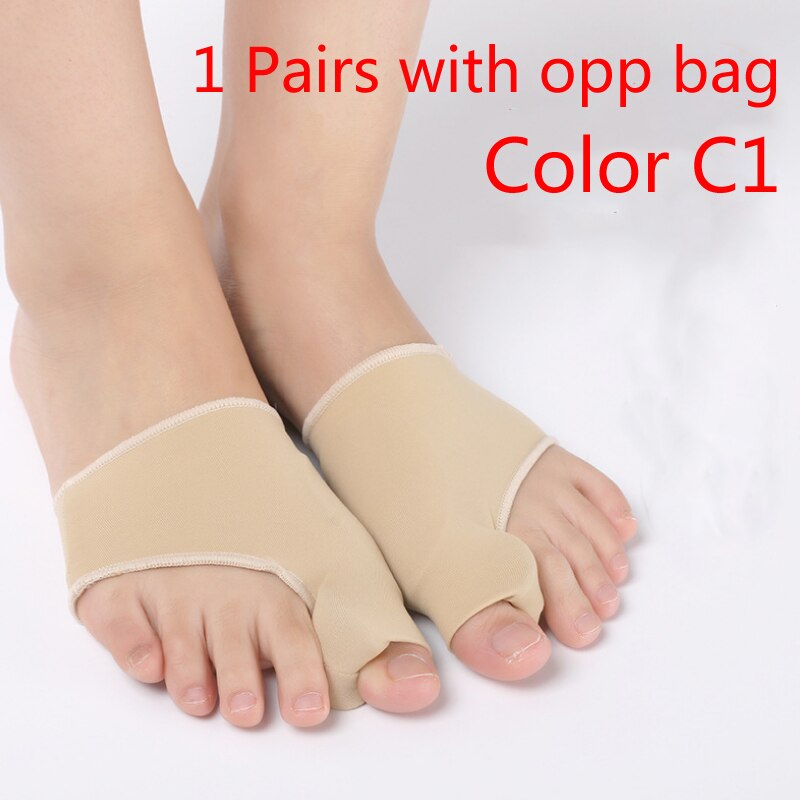 1Pairs Fabric Gel Toe Bunion Pad Protector Hallux ... – Grandado