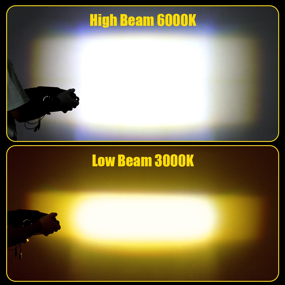 AILEO H4 LED Moto Headlight Bulbs 12000LM CSP HS1 ... – Vicedeal