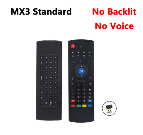 MX3 Air Mouse Smart Voice Afstandsbediening 2.4G R... – Vicedeal