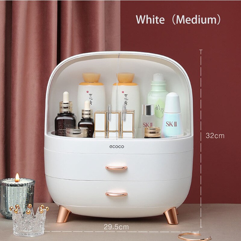 Portable Makeup Case Large Capacity Cosmetic Box T... – Vicedeal