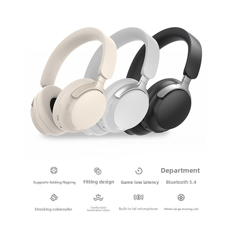 P55 head mounted headphones with full ear cushions... – Grandado