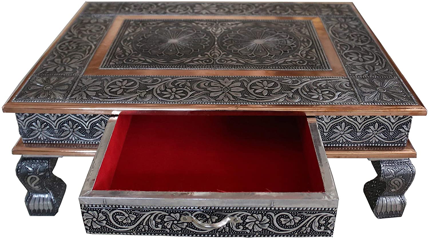 20"x15" Indian Bajot Low Table Coffee Table Weddin... – Vicedeal