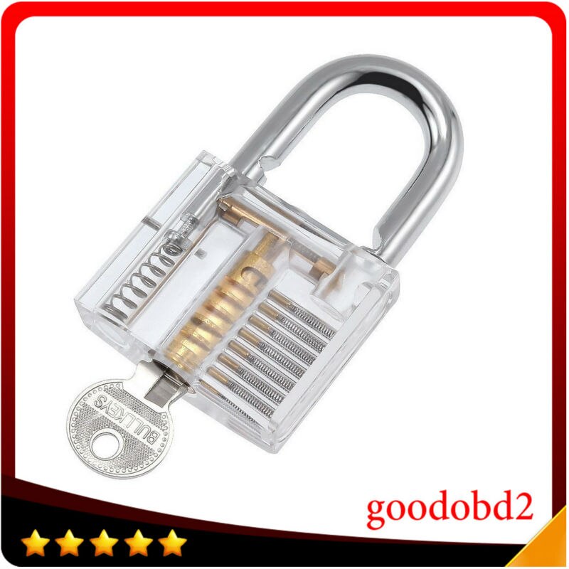Transparent Pick Cutaway Visable Inside View Padlo... – Grandado