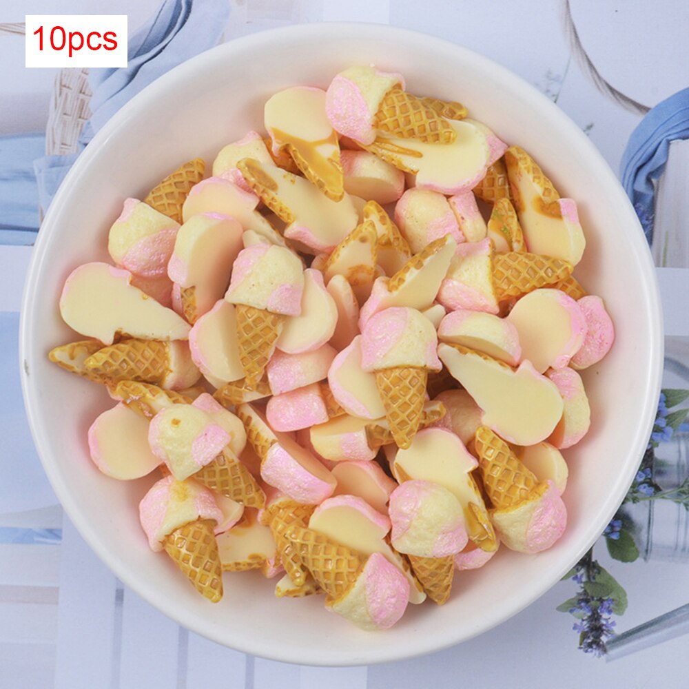 DIY Slime Additives Ice Cream Charms Polymer Model... – Grandado