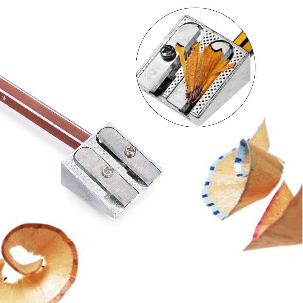 Top grade Stationery Pencil Sharpener Double Hole ... – Vicedeal