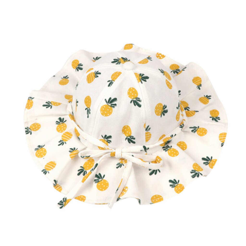 3 Colors Hats For Baby Girls Hats Soft Cotton Cher... – Grandado