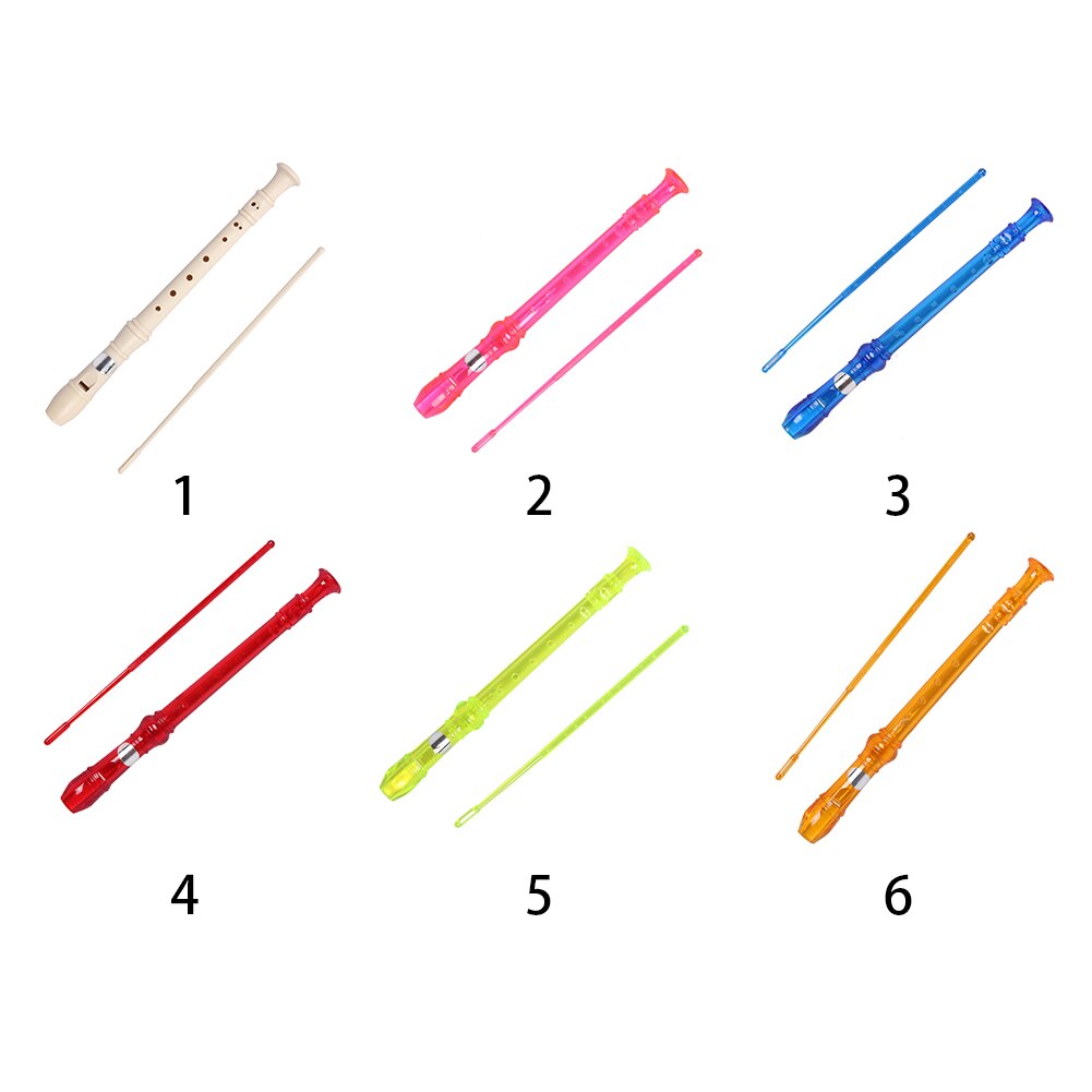 Colorful 8 Holes Soprano Recorder Flute With Clean... – Vicedeal