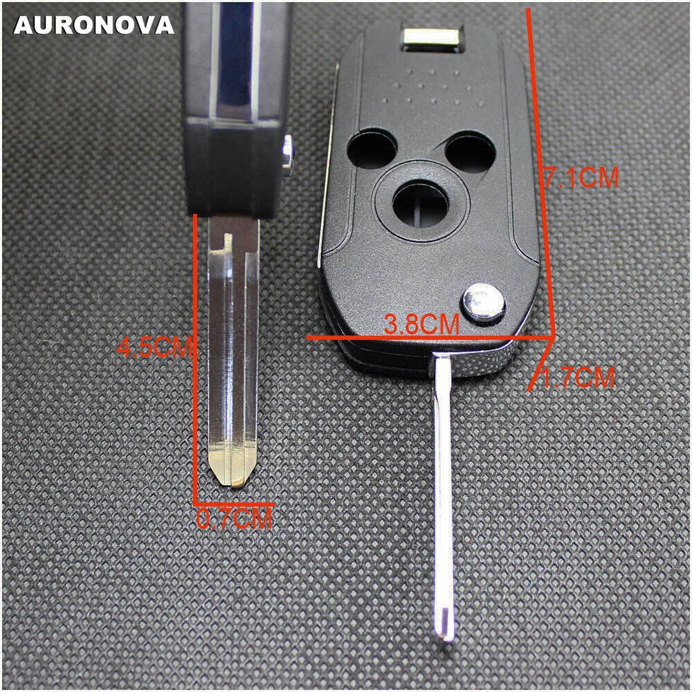 AURONOVA Flip Folding Key Shell for Subaru XV Fore... – Grandado