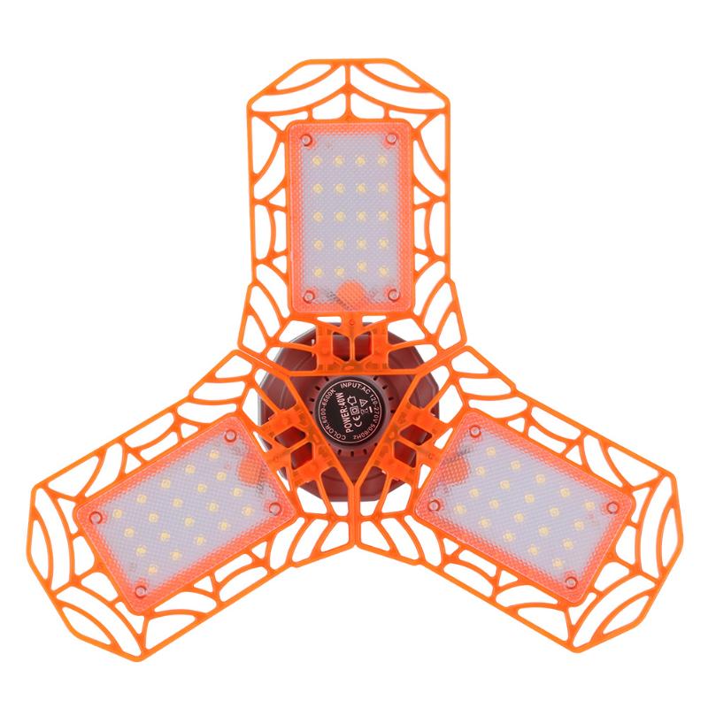 360 Degrees 60W Triple Garage Light Glow Deformabl... – Grandado