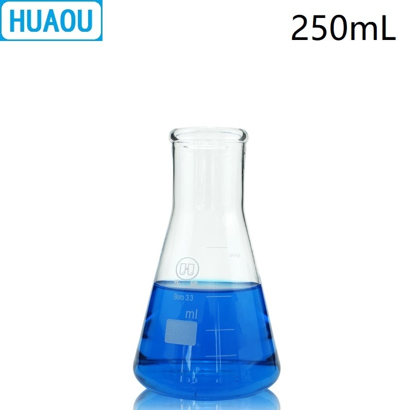 HUAOU 250mL Erlenmeyer Flask Wide Neck with Silico... – Vicedeal HUAOU 250mL Erlenmeyer Flask Wide Neck with Silico... – Vicedeal