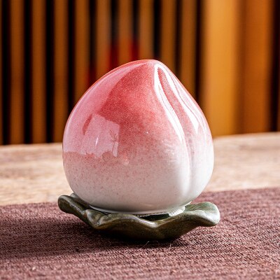 Ceramic Simulation fairy peach Sealed Jar Mini Orn... – Grandado
