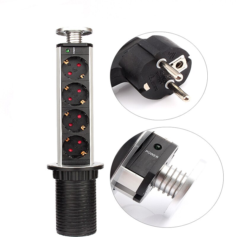 EU Standard Wall Power Socket Kitchen Office Deskt... – Grandado