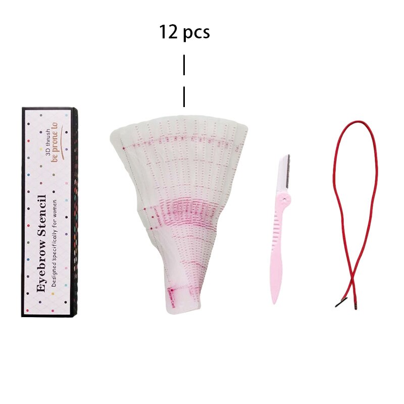 Eyebrow Stencil Set Eye Brow Shaper Head-mounted E... – Vicedeal