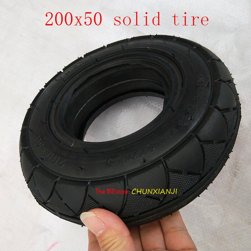 Newest Solid Tubeless Tire 200 x 50 (8x2) solid/fo... – Vicedeal