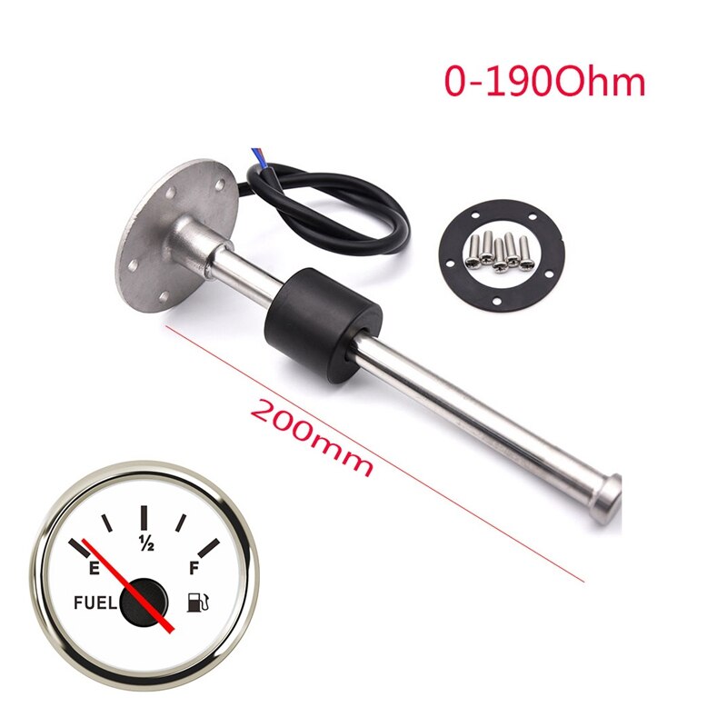 0-190 OHM Fuel Tank Oil Level Indicator Fuel Gauge... – Grandado