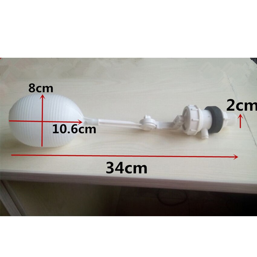 20mm Inlet White Plastic Adjustable Auto Fill Water Control Switch ...