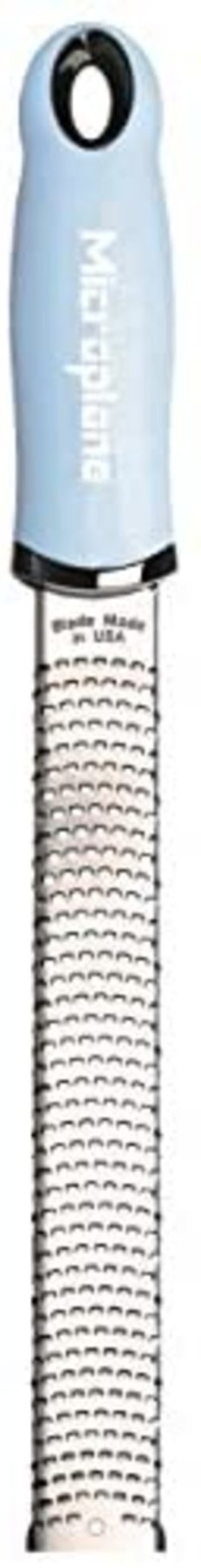 Microplane stainless steel grater, baby blue Color... – Grandado