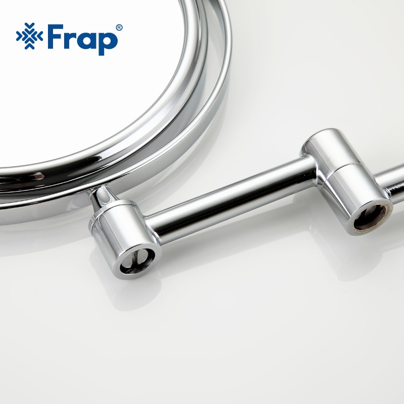 Frap Bathroom Mirror Wall Mounted Chrome Finished ... – Grandado