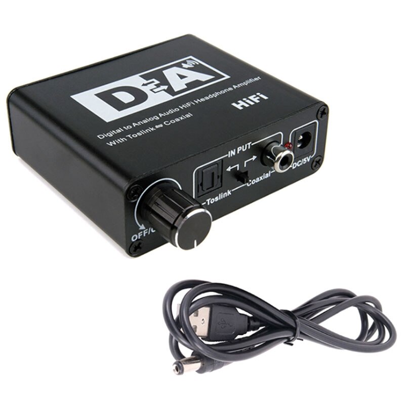 DAC Coaxial Bi-Directional Switch RCA 3.5mm Jack D... – Grandado