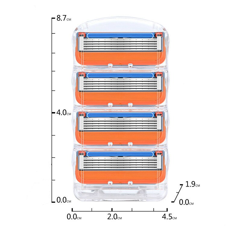 5 Layer Progressive Blades Shaving Razor Blades fo... – Grandado