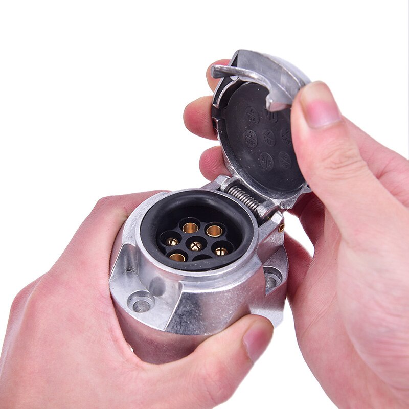 Trailer Socket 7Pin 12N Type Trailer Connector Car... – Grandado