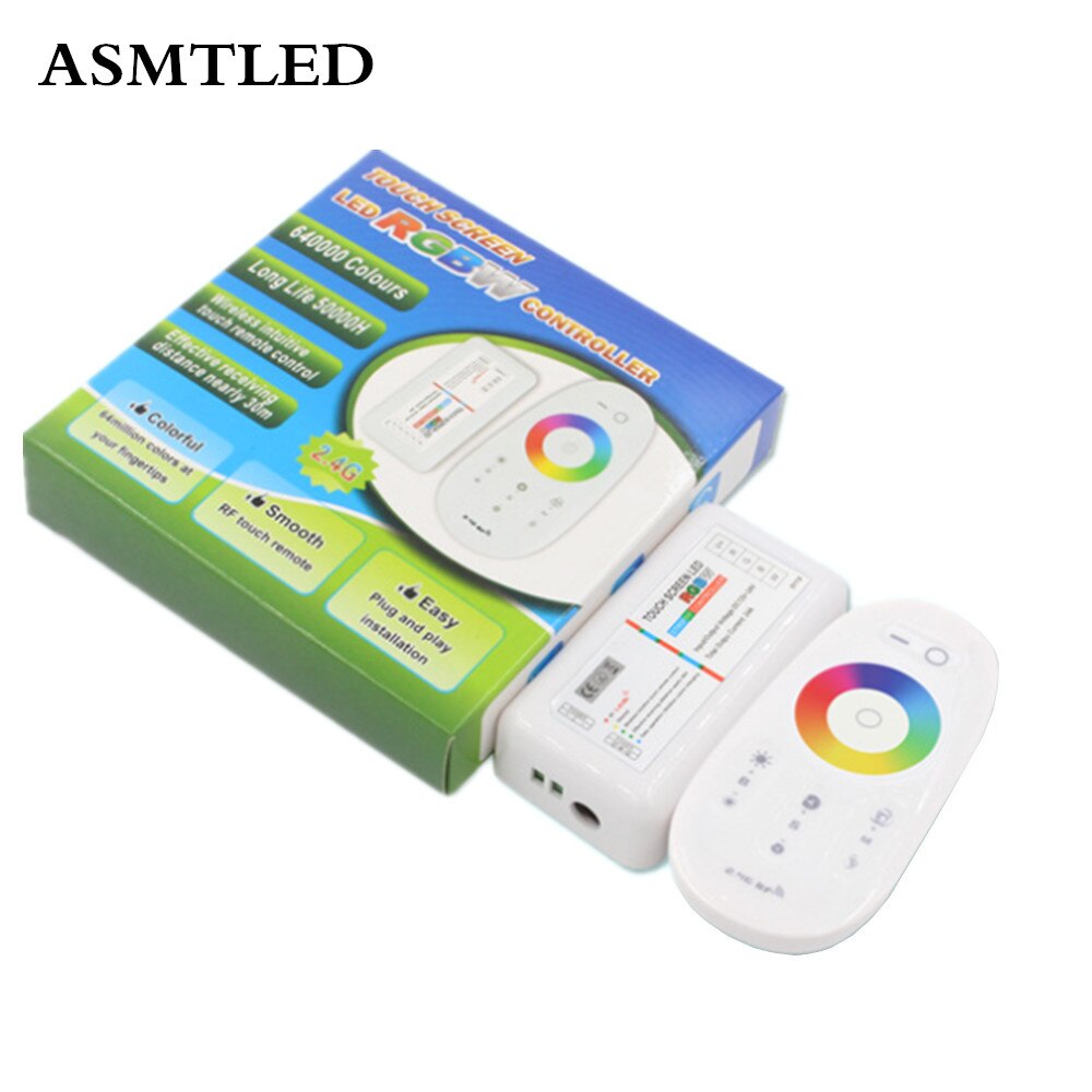 Touch Screen Led Rgb Rgbw Controller 2.4G Draadloz... – Grandado