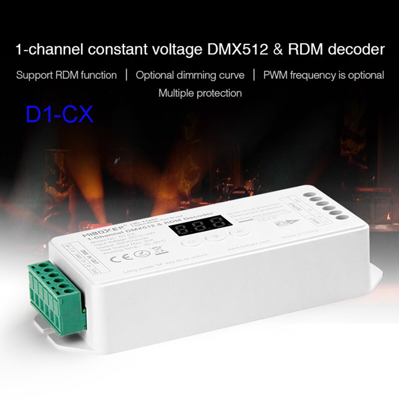 Miboxer D1-CX 1-Channel Constant Voltage DMX512 & ... – Grandado