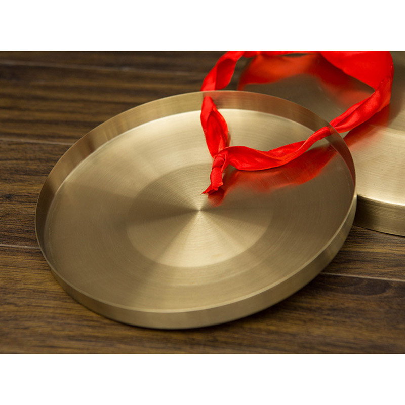 Hand Gong with Wooden Stick Traditional Chinese Fo... – Grandado