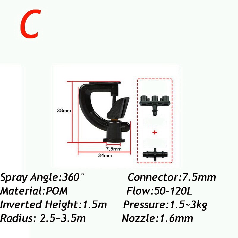 Meerdere Tuin Water Sprinkler Mini Aspersory Pom V... – Grandado