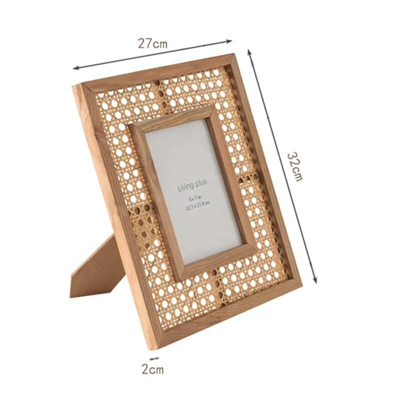 Practical Nordic Wall Photo Frame Rectangle Japane... – Vicedeal