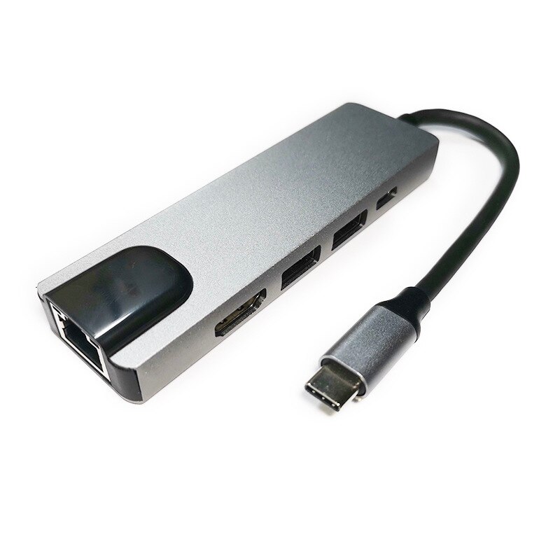 Multifunctional 5-In-1 Type C Hub USB HDMI USB Por... – Vicedeal