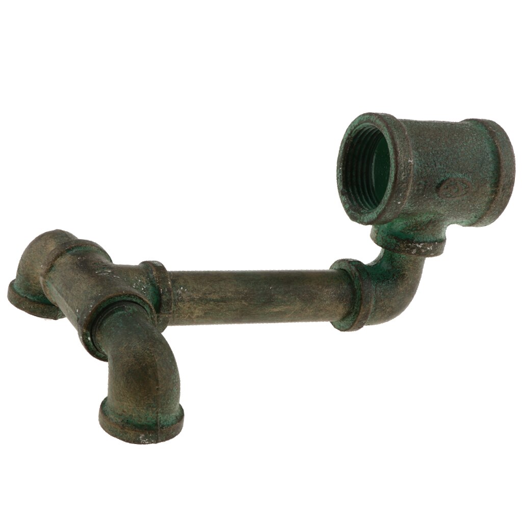 Retro Metal Pipe Bottle Glass Holder Champagne Win... – Vicedeal