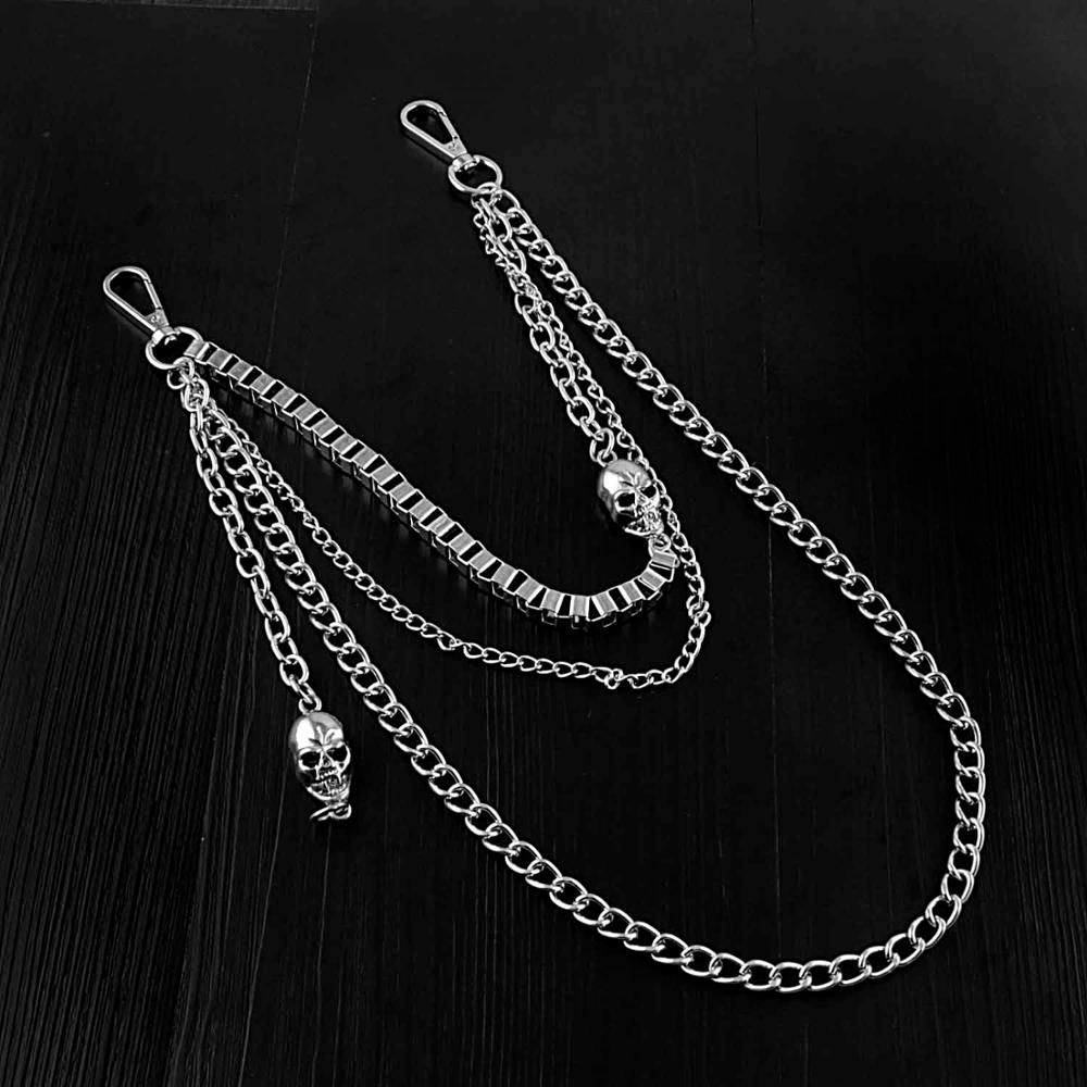 Punk Keychain Pants Jeans Men Jewelry Belts Access... – Vicedeal