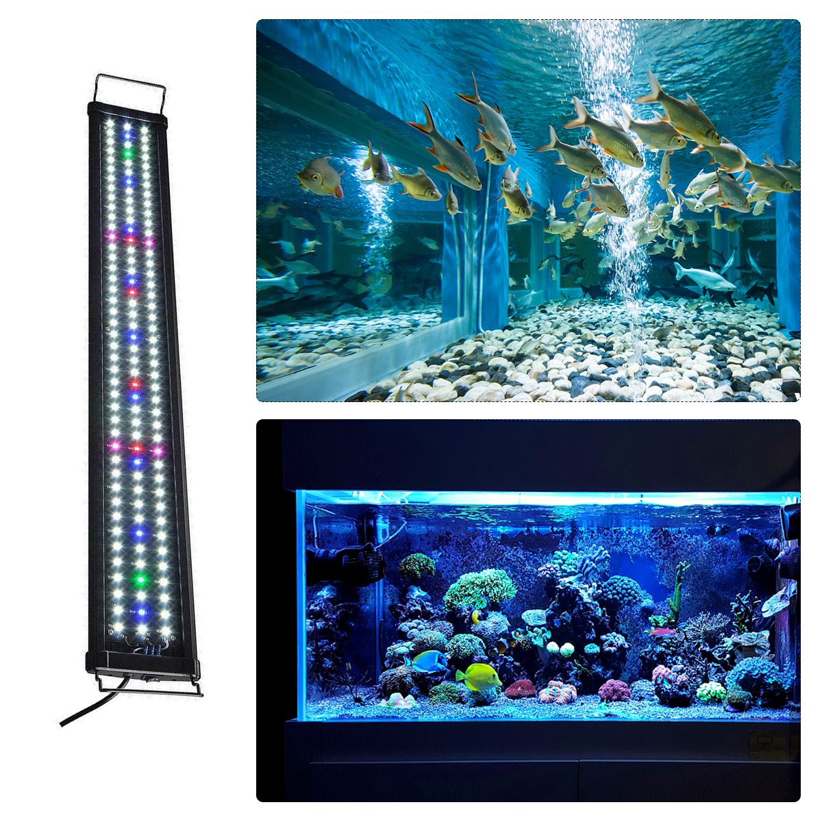 30cm/45cm Full Spectrum Aquarium LED Light Tank Li... – Grandado